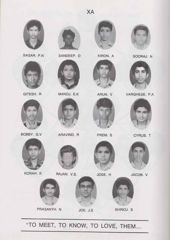 Outgoing Batches || Loyola School ICSE TVM
